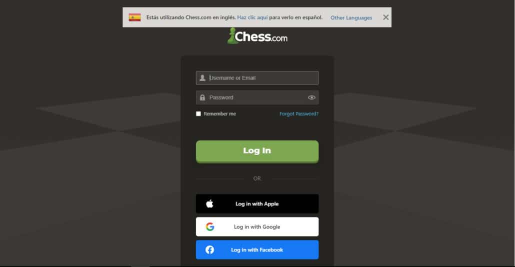 Chess com login: Know how to create account in the #1 best site of chess.